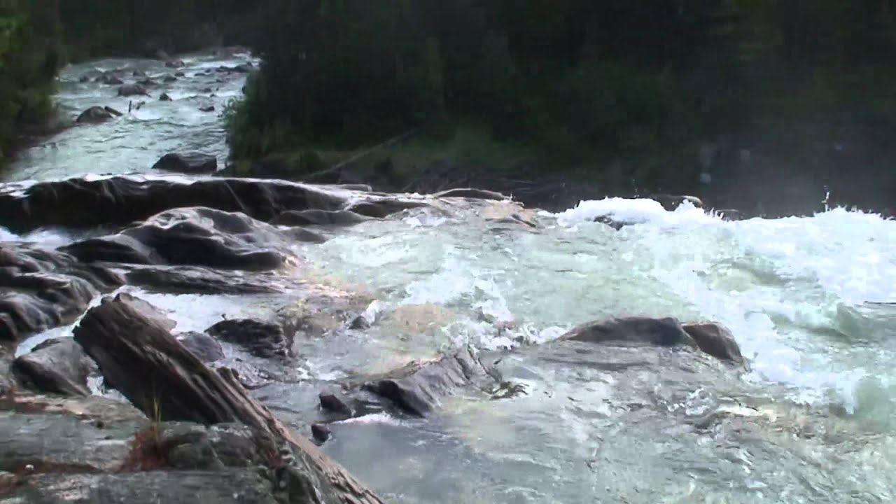 Above Bugaboo Falls in HD in Bugaboo Provincial Park British Columbia ...