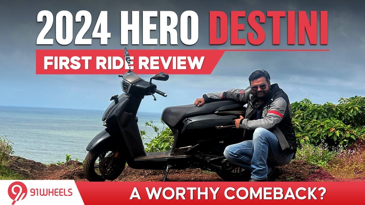 2024 Hero Destini 125cc First Ride Review || A Worthy Comeback in the ...