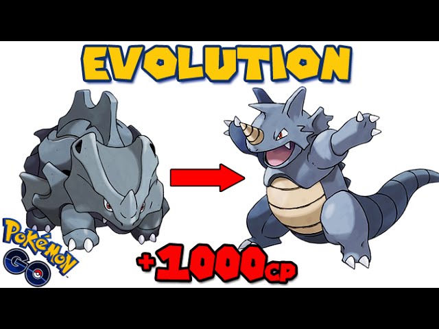 Rhyhorn Evolution Card