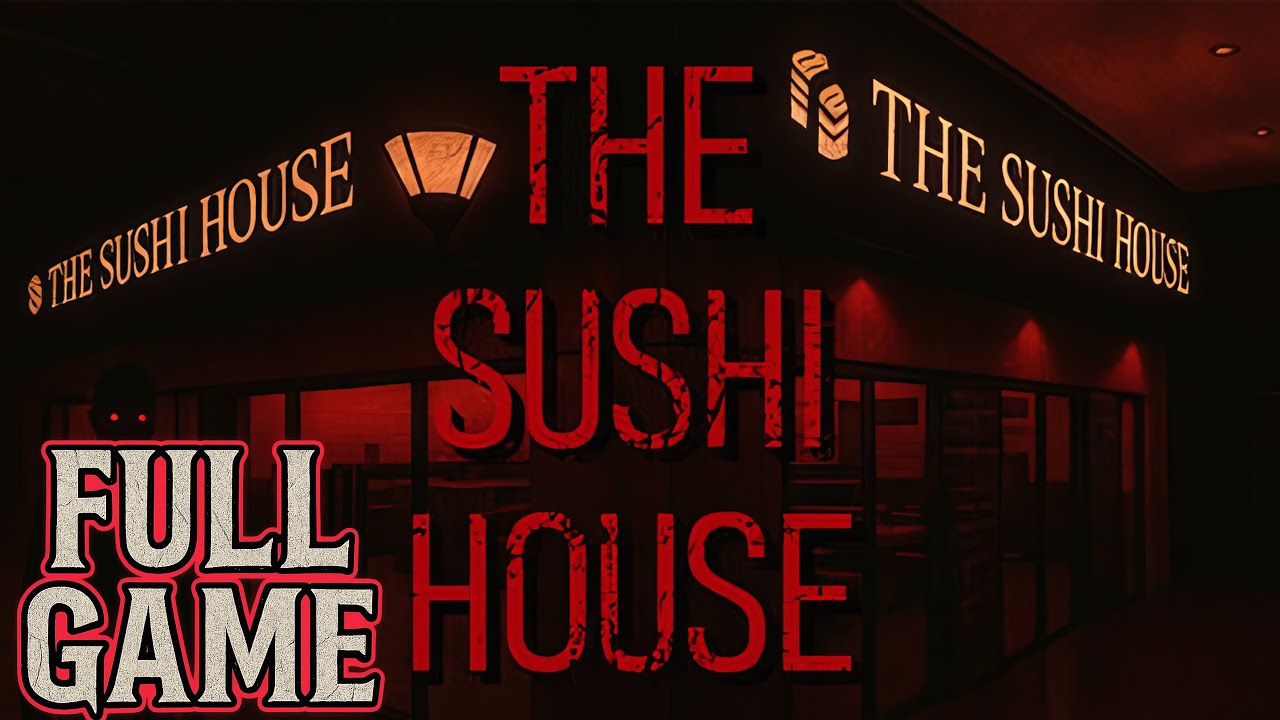 THE SUSHI HOUSE |All Endings| FULL GAME Horror Walkthrough {4K ULTRA HD ...