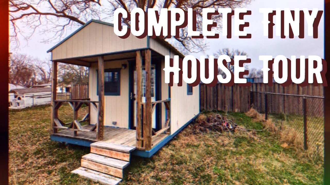 This Tiny House is Complete‼️Full Tour - YouTube
