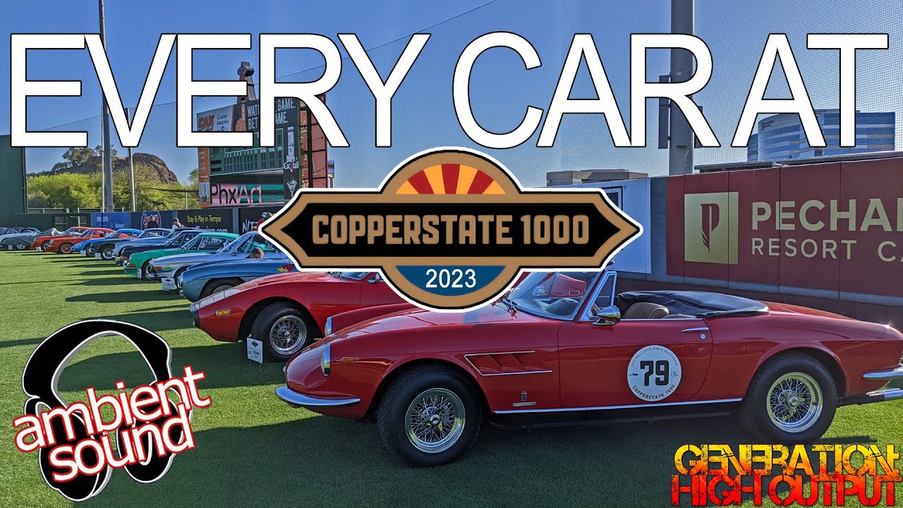 2023 Copperstate 1000 Vintage Rally & Car Show - Full Walkthrough - YouTube