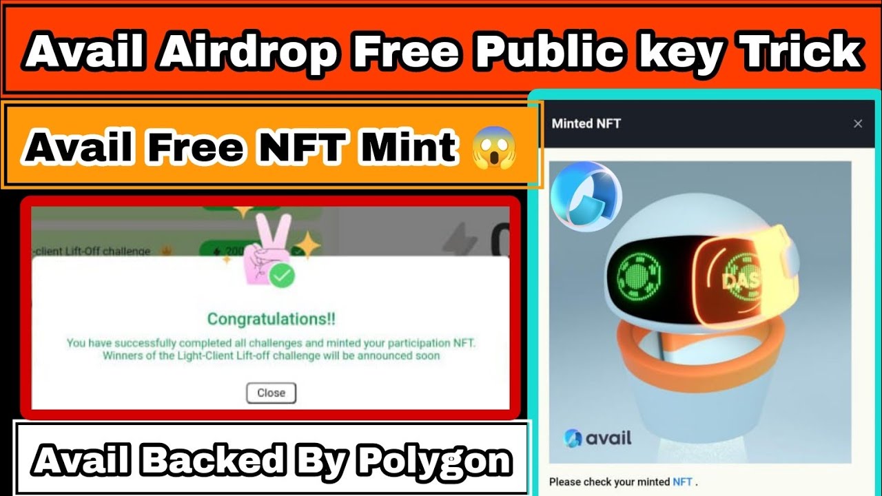 Avail Airdrop | Avail Airdrop Free Node Run | Avail Airdrop Free Nft | Avail Airdrop 1000 ...