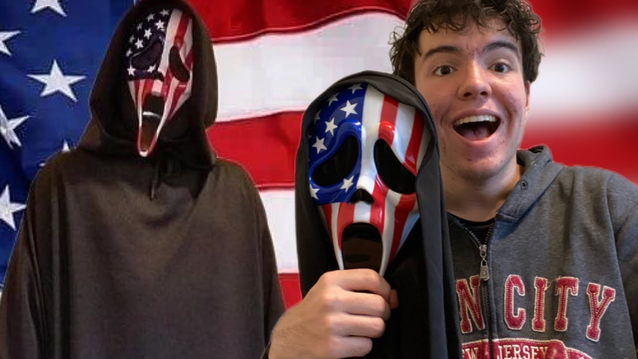 This PATRIOTIC Ghostface Mask Is BONKERS! #unboxing #ghostface #scream ...