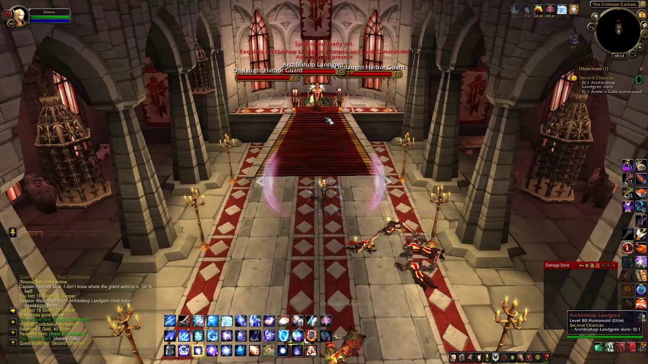 World of Warcraft Quests - Second Chances - YouTube