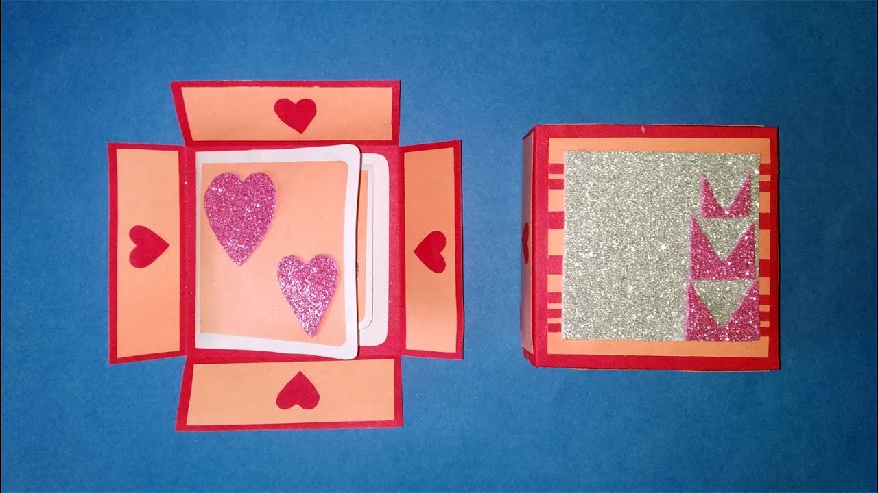Love Card Box | Handmade Greeting Cards |Trina Videos - YouTube