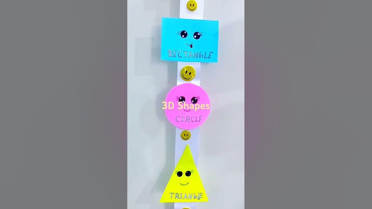 #3D Shapes#activity#beginners - YouTube