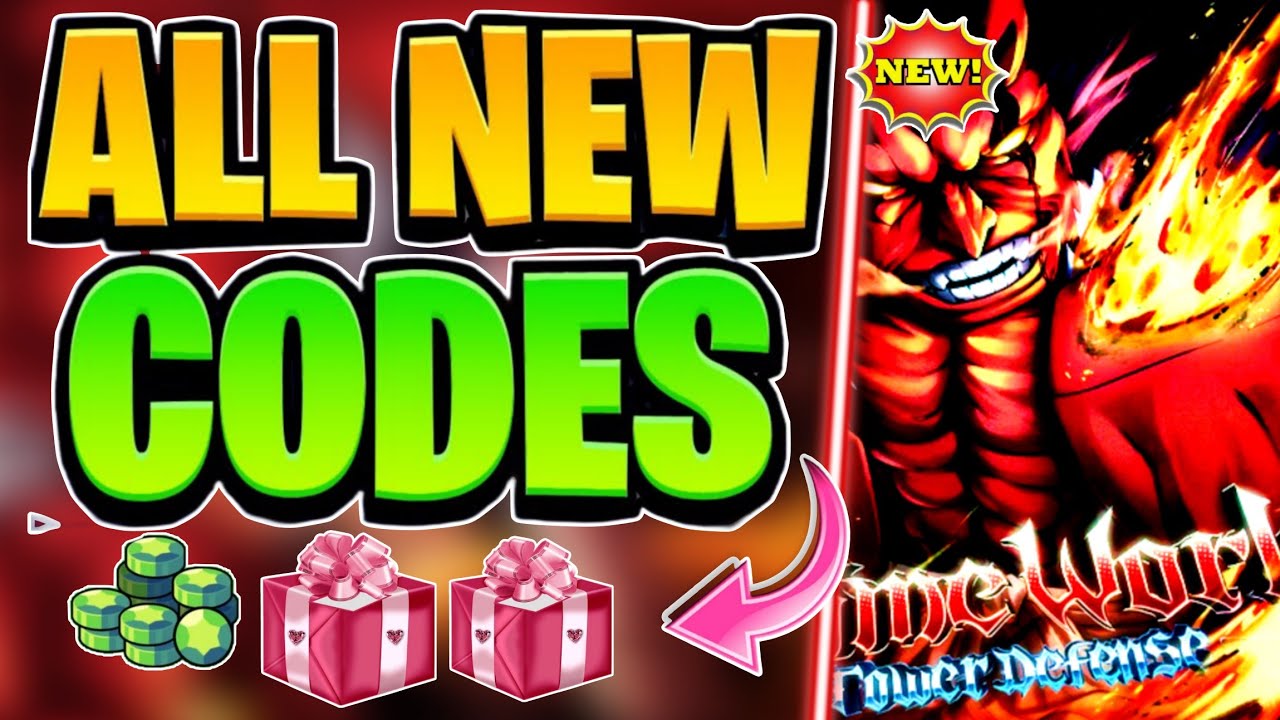 x2 Drops ANIME WORLD TOWER DEFENSE CODES - ROBLOX AWTD CODES - YouTube