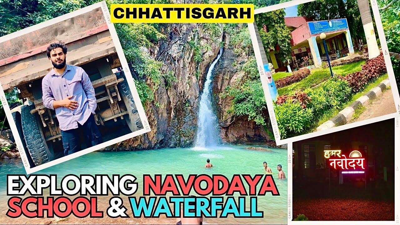 Navodaya School Ke Baad Parsada Waterfall Explore Kiya | AN Khan - YouTube