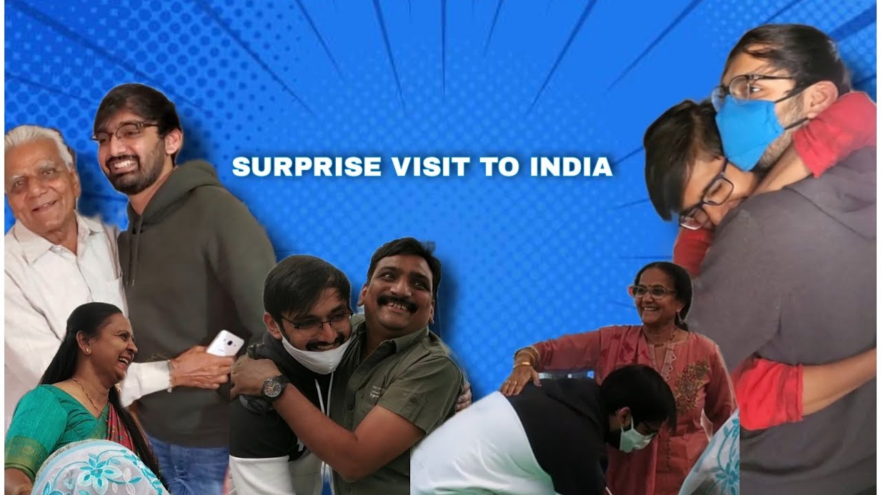Homecoming: A Surprise Visit to India after 2 Years ! 🇨🇦🇮🇳 # ...