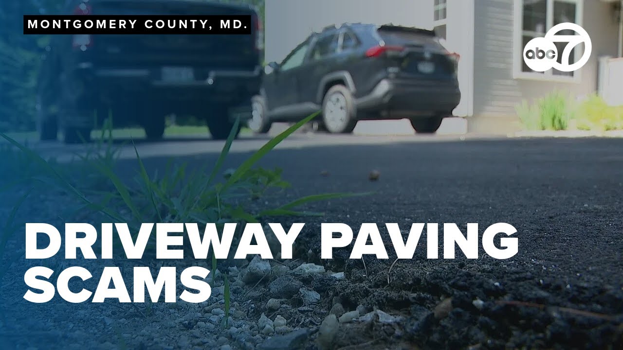 Maryland residents beware of driveway paving scams by unlicensed ...