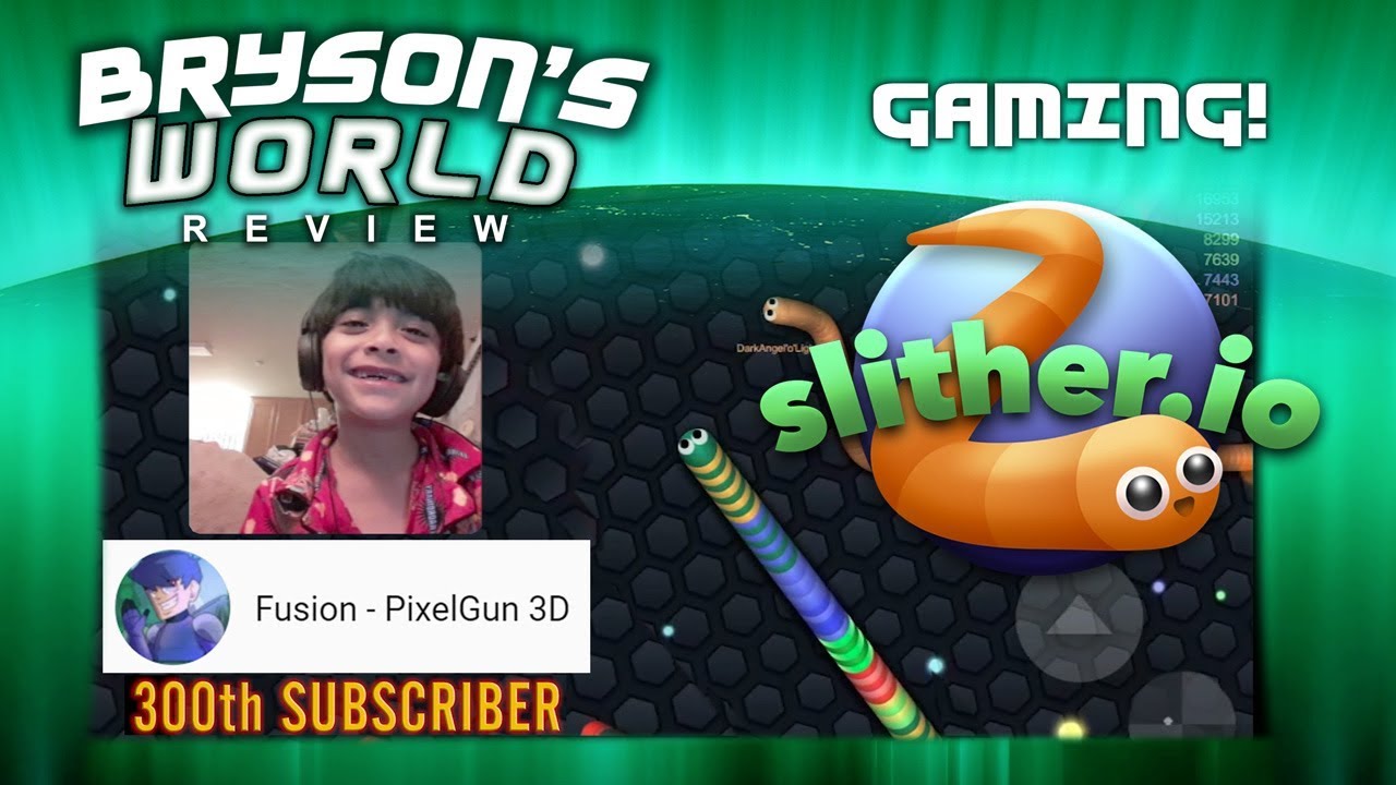 Bryson's World Review: Gaming - Slither.io. ep. 009 - YouTube
