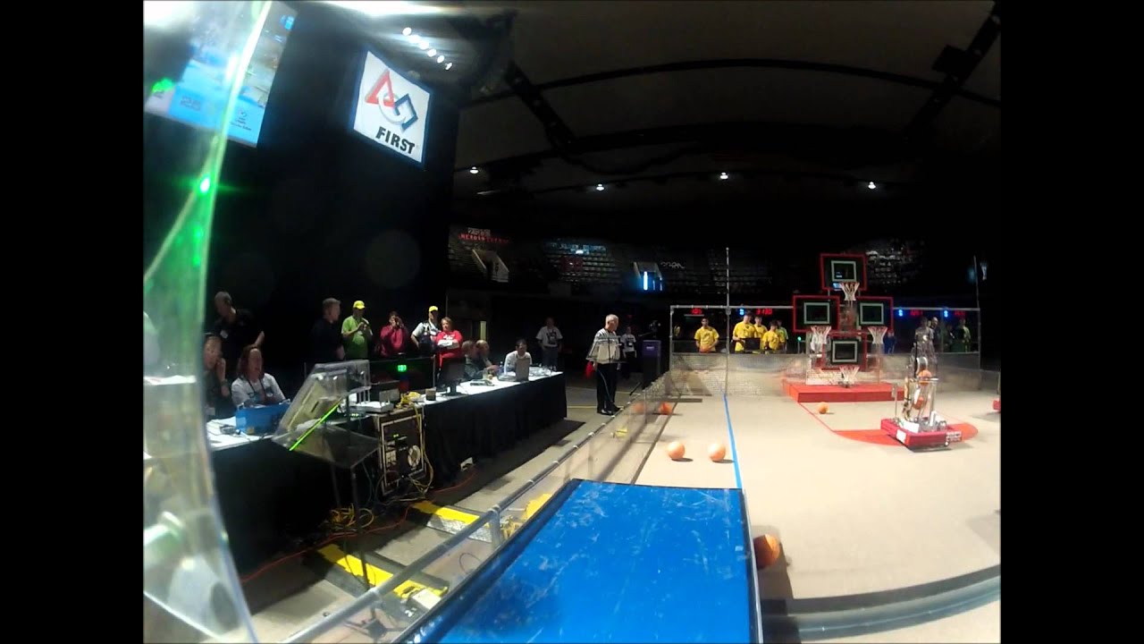 FRC Team 2530 Inconceivable Rebound Rumble Double Shot - YouTube