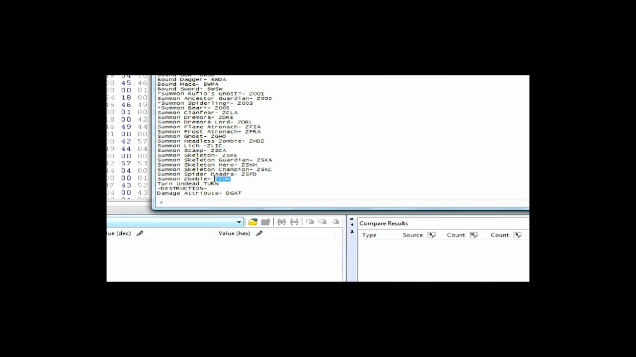 How To Hex Spells In Xbox 360 Oblivion (Change The Spell)(Part 3) - YouTube