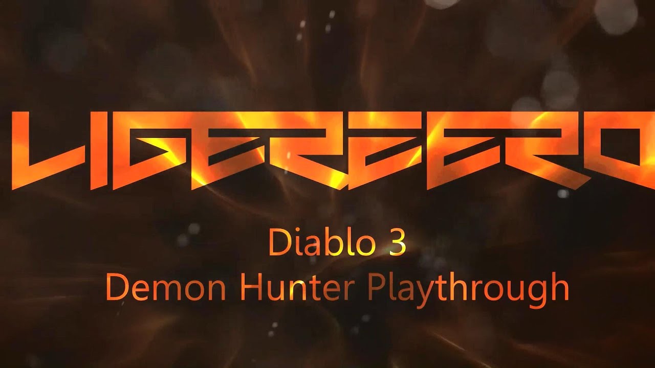 n00b Liger Plays Diablo 3ROS - Demon Hunter Playthrough Ep 1 - YouTube