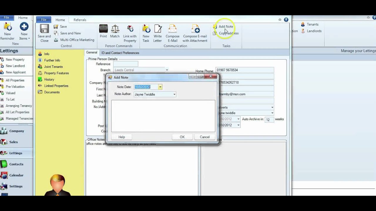 Lettings Software | Add Lettings Applicant | Realcube - YouTube