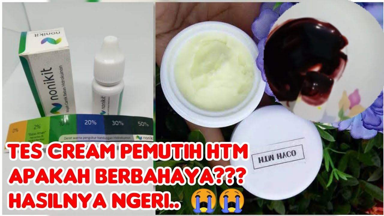 RIVEW TES CREAM PEMUTIH WAJAH HTM HYCO HASILNYA NGERI - YouTube