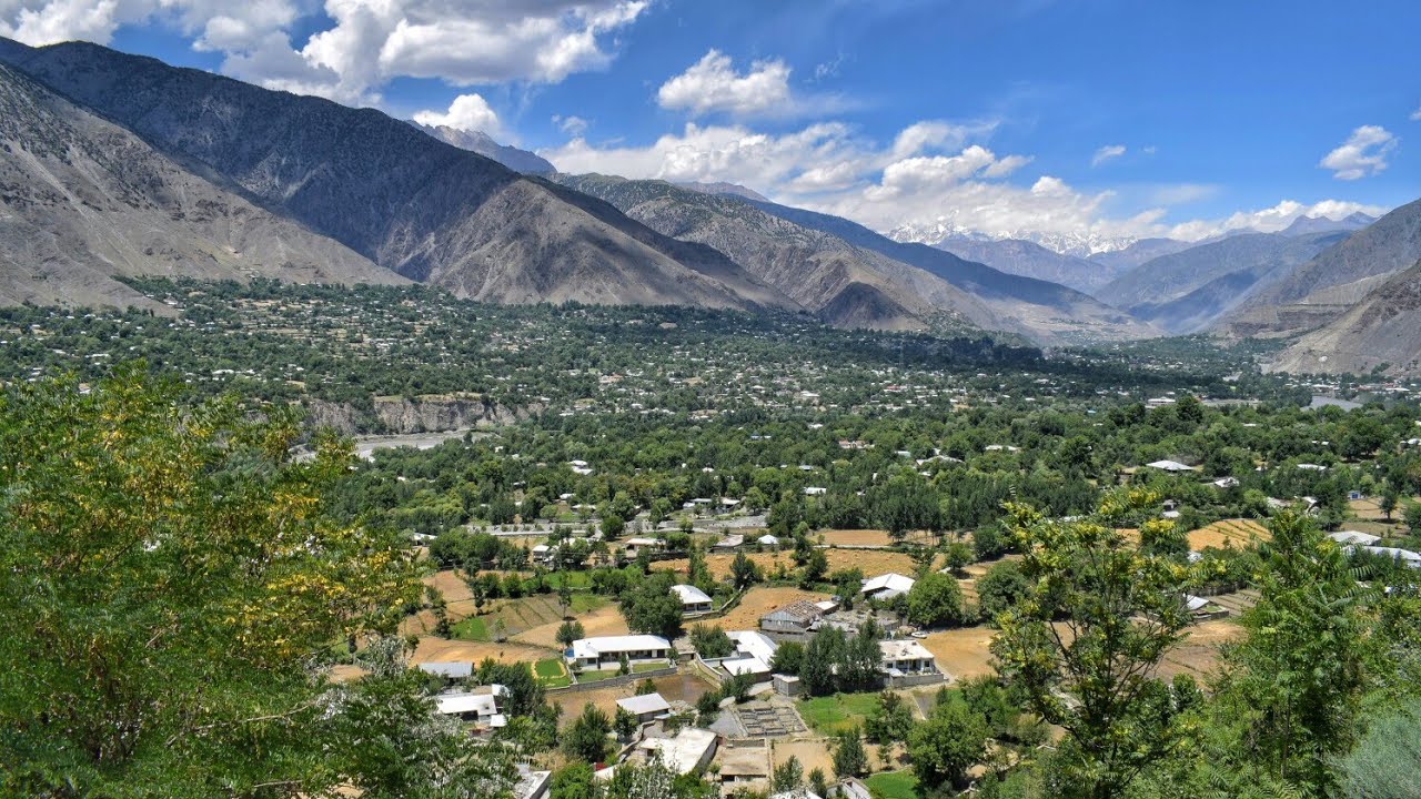 A Stunning View of Chitral Town | Jughoor Valley | | River of Chitral ...