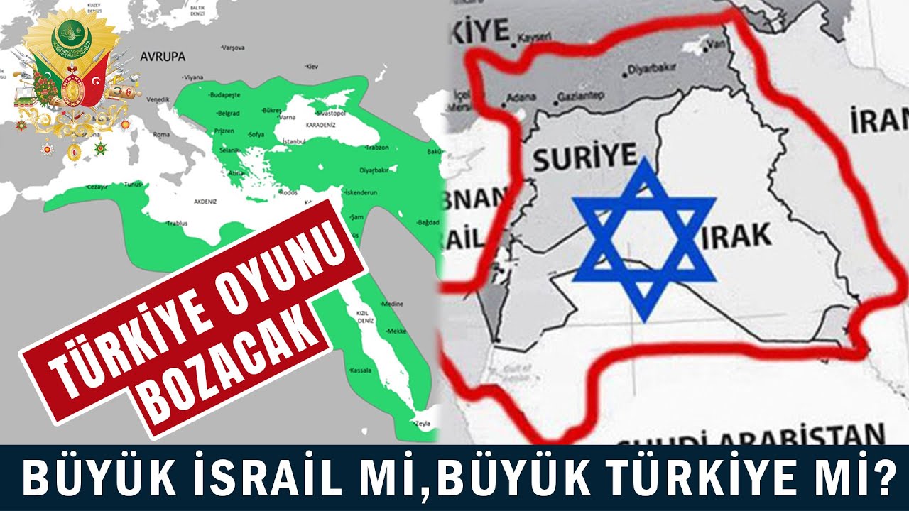 Türkiye İsrail'e Şah Çekti! Büyük İsrail Projesine Türkiye Darbesi ...