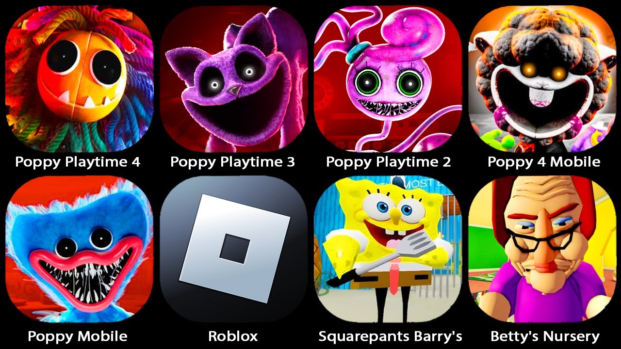 Poppy Playtime Chapter 4,Poppy Mobile,Poppy 2 Mobile,Poppy 3,Roblox ...