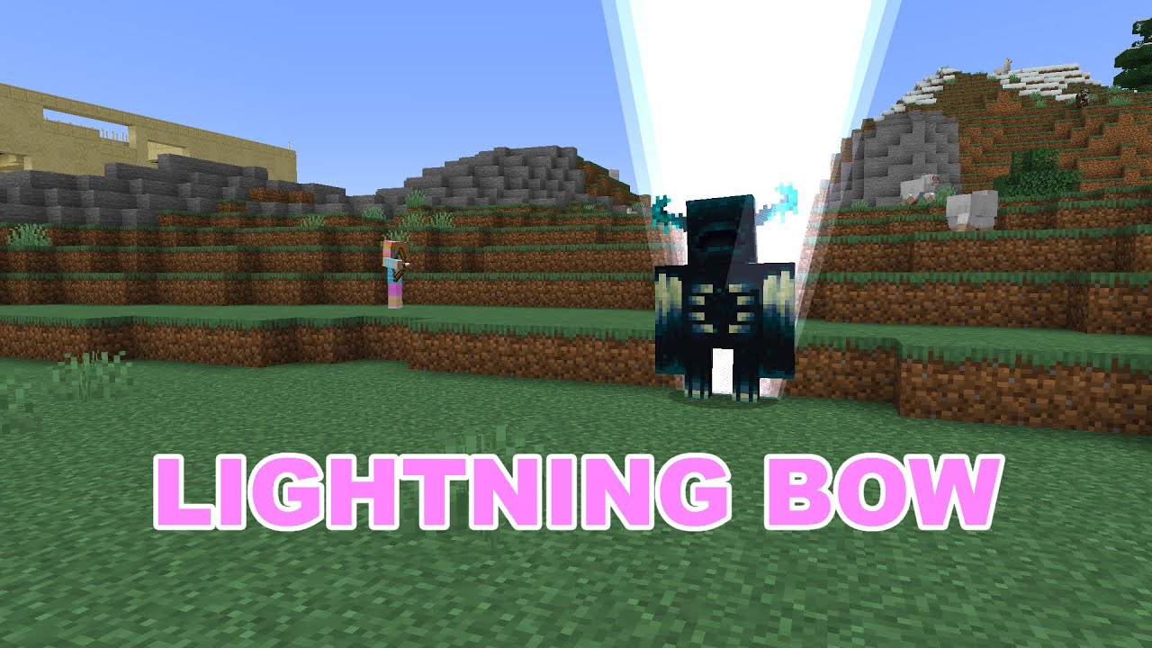 How To Make a Lightning Bow In Minecraft Java 1.21+ - YouTube