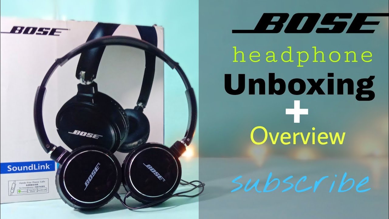 Bose headphones (1st copy) UNBOXING+Overview/MAYANK DAS - YouTube