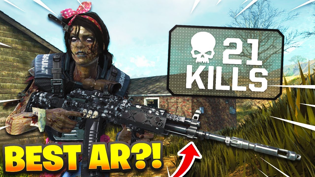 CoD BLACKOUT | THiS GUN iS LiKE CHEATiNG!!! (21 KiLL SOLO WiN) - YouTube