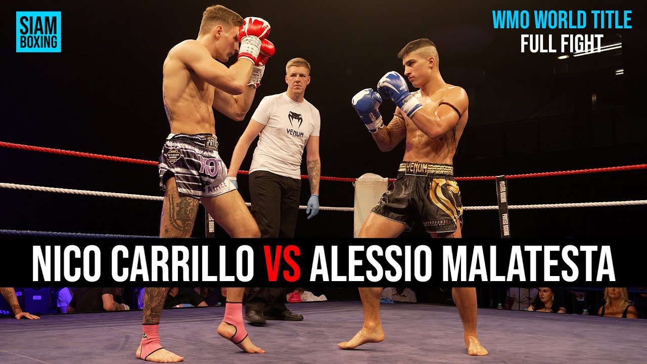 Nico Carrillo vs Alessio Malatesta | WMO World Title - Supershowdown ...