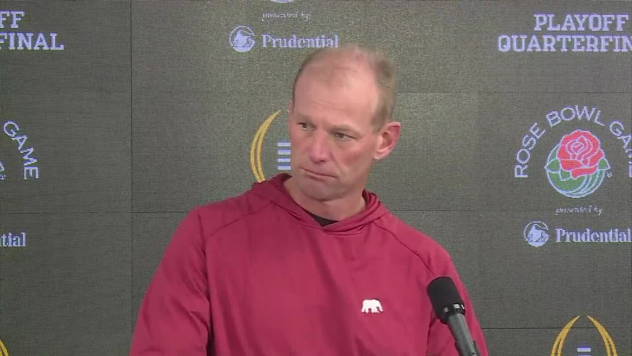 Kalen DeBoer previews Indiana playoff matchup - YouTube