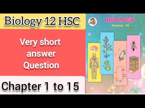 Very short answer questions Biology | Short answer questions biology ...