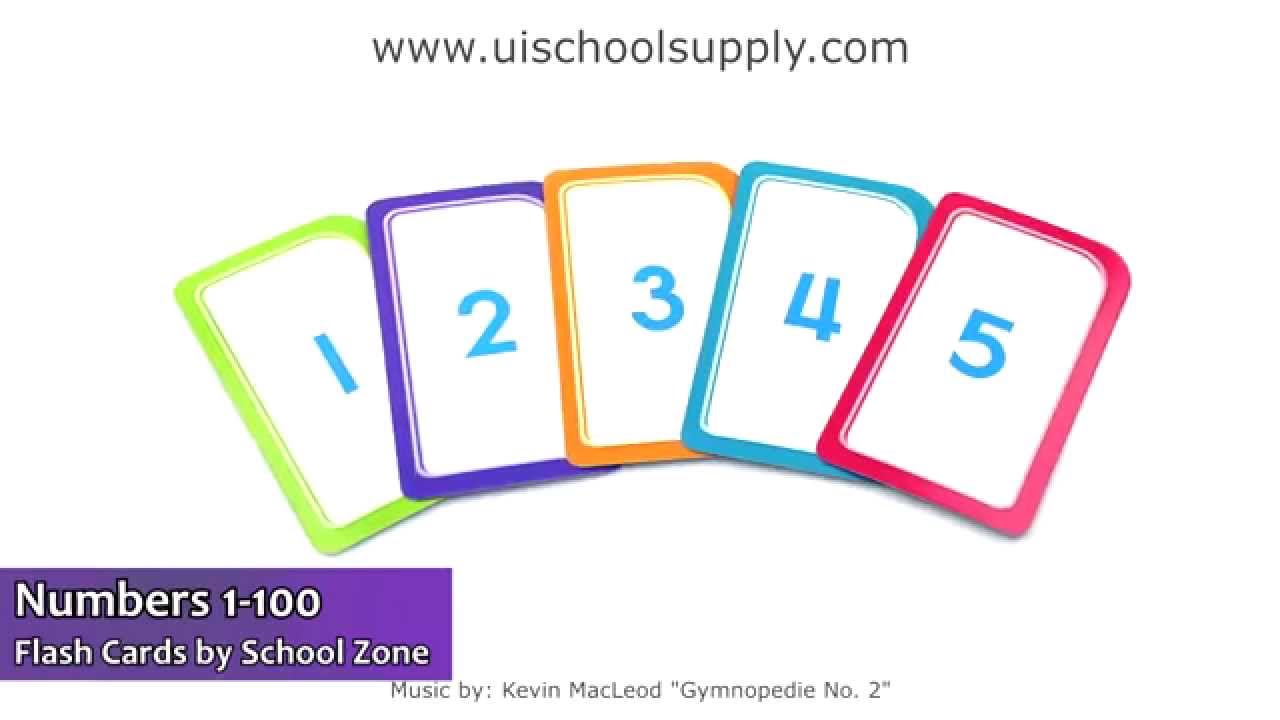 Numbers 1 - 100 by School Zone SZP04005 - YouTube