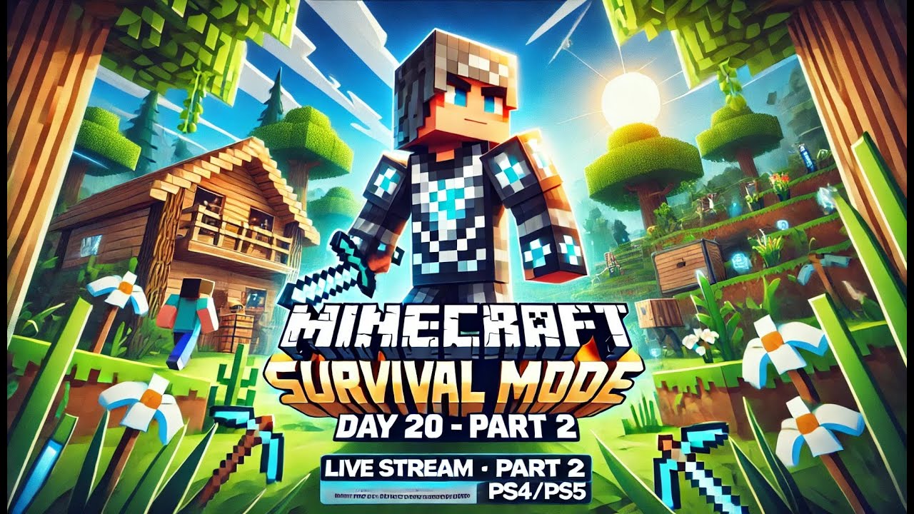 Minecraft Survival Mode | Day 20 pt 2 | Chill Survival & Exploration ...