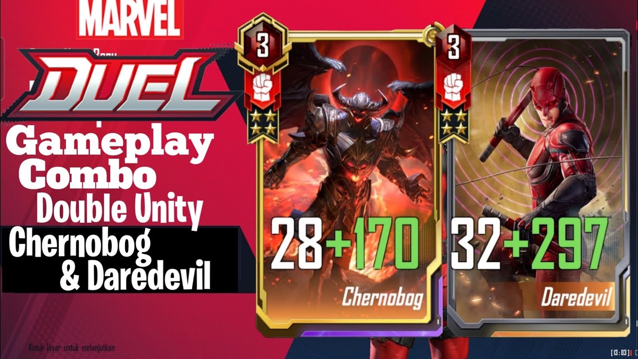 Marvel Duel | Combo Double Unity Chernobog and Daredevil - YouTube