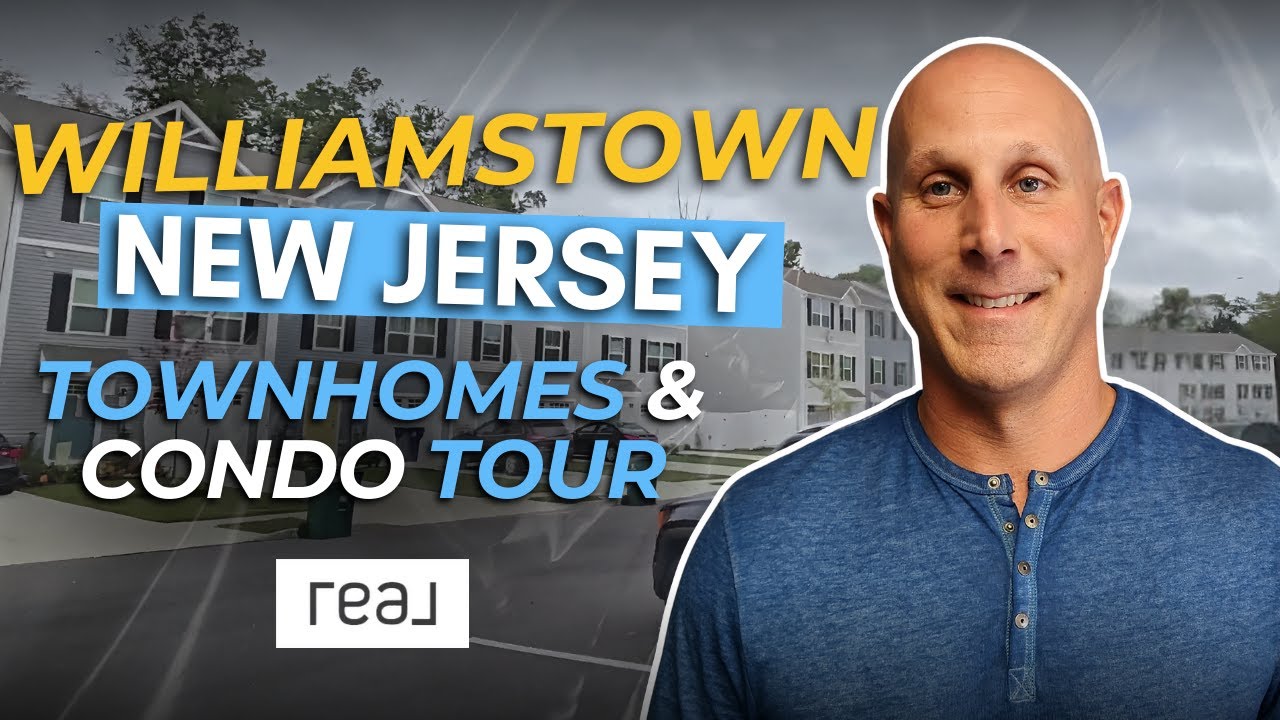Williamstown New Jersey Townhomes and Condo Tour - YouTube