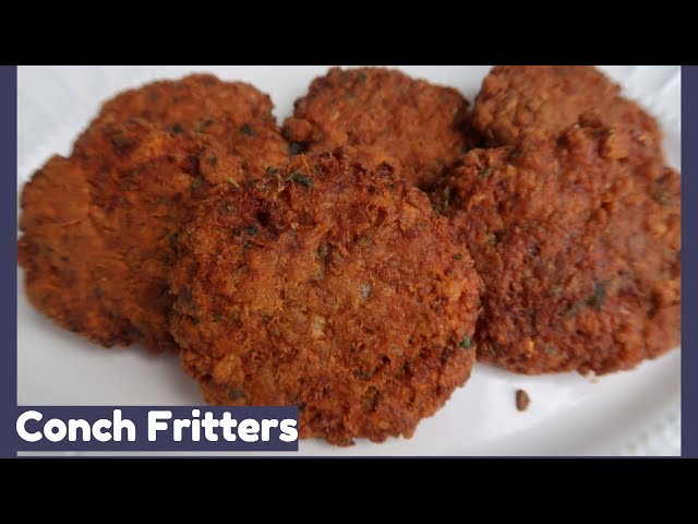Conch Fritters Uncooked