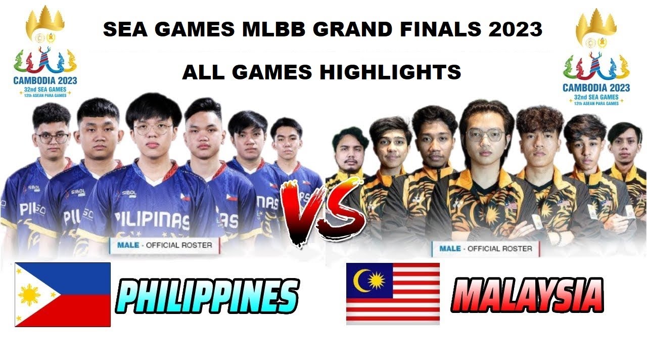 SEA GAMES MLBB (Male Division)ALL GAMES HIGHLIGHTS! GRAND FINALS ...