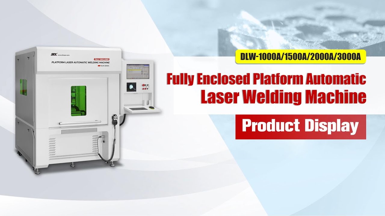 Fully Enclosed Platform Automatic Laser Welding Machine Product Display ...