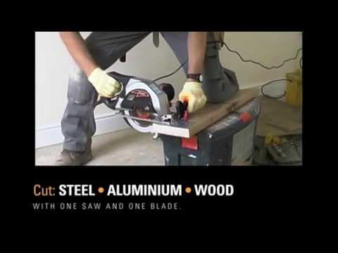 Evolution Rage 185mm Multi Purpose Circular Saw - YouTube