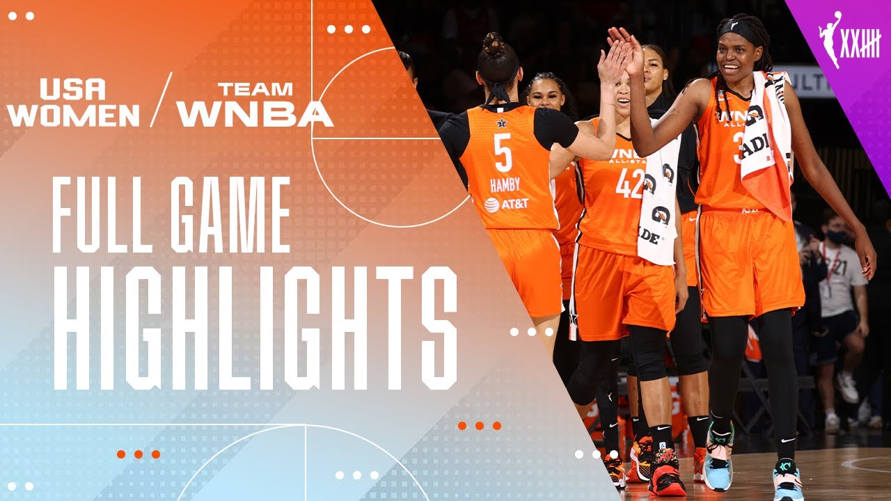 AT&T WNBA All-Star 2021 | FULL GAME HIGHLIGHTS | July14, 2021 - YouTube