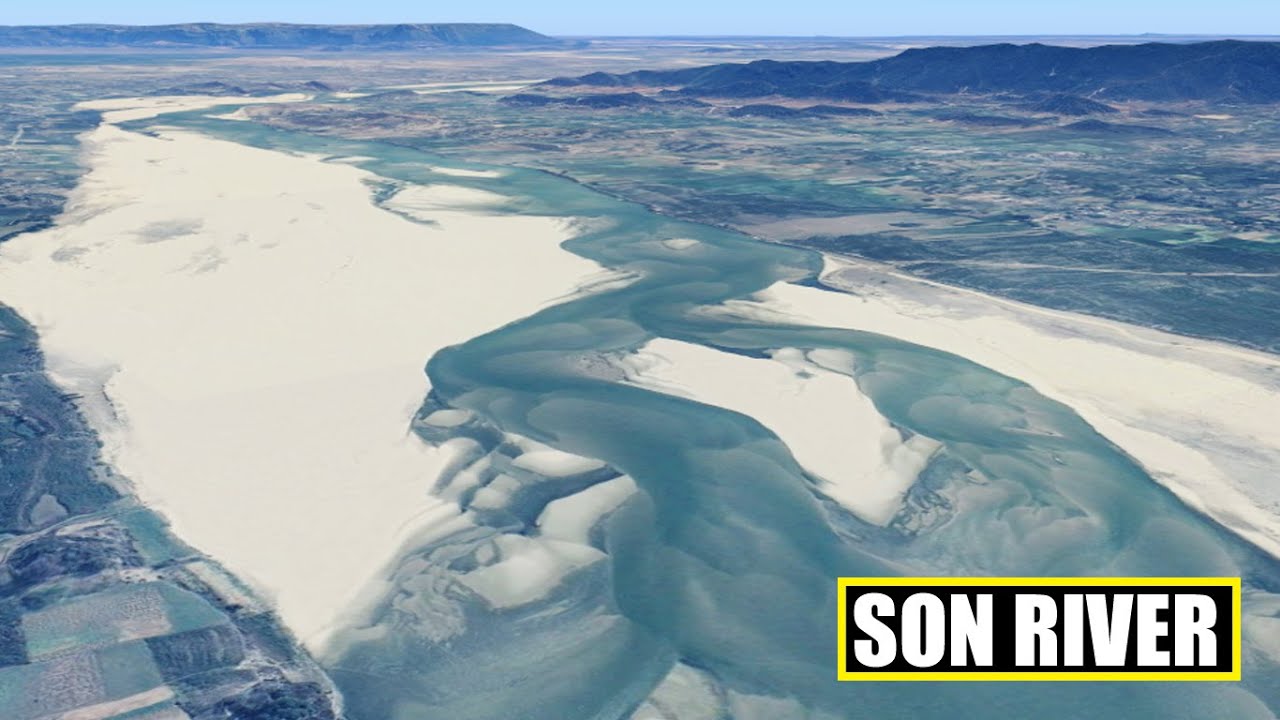 Son River India सोन नदी Sone River सोने नदी *virtual journey - YouTube