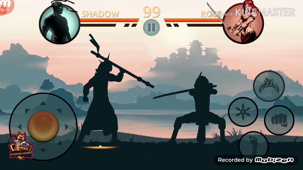 SHADOW FIGHT2 SPECIAL EDITION.SHADOW VS ROSE,CHALLANGE.GIVING HER ...