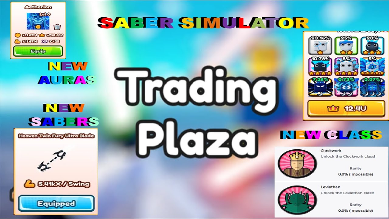 👀 Big Changes In Saber Simulator Update You Need To See 👀 - YouTube
