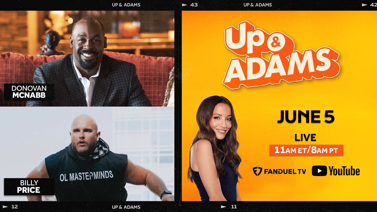 Up & Adams Show with Kay Adams | Wednesday, June 5, 2024 - YouTube