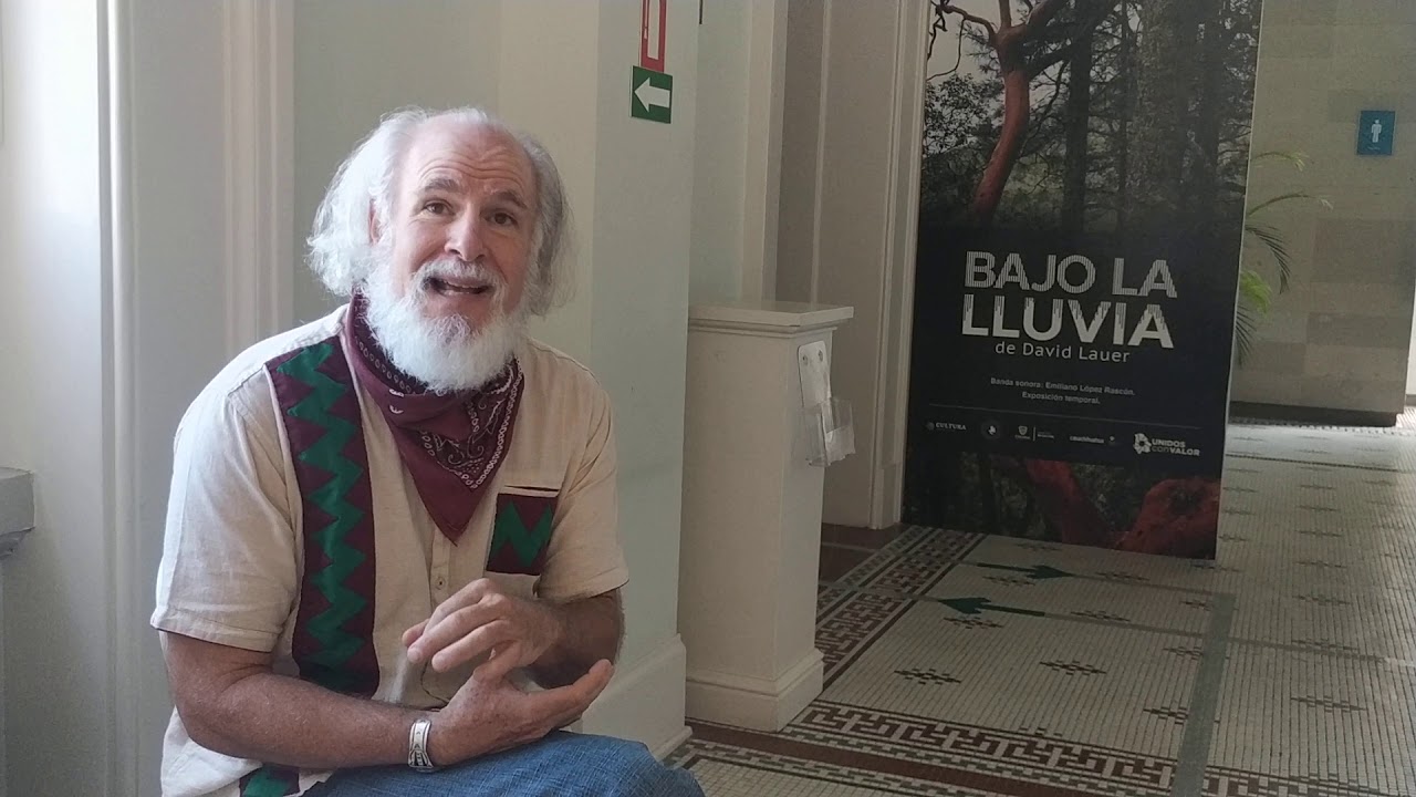 David Lauer da a conocer su exposición Bajo la lluvia - YouTube