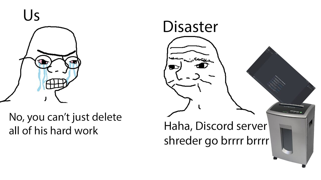My Discord Server got Griefed... - YouTube