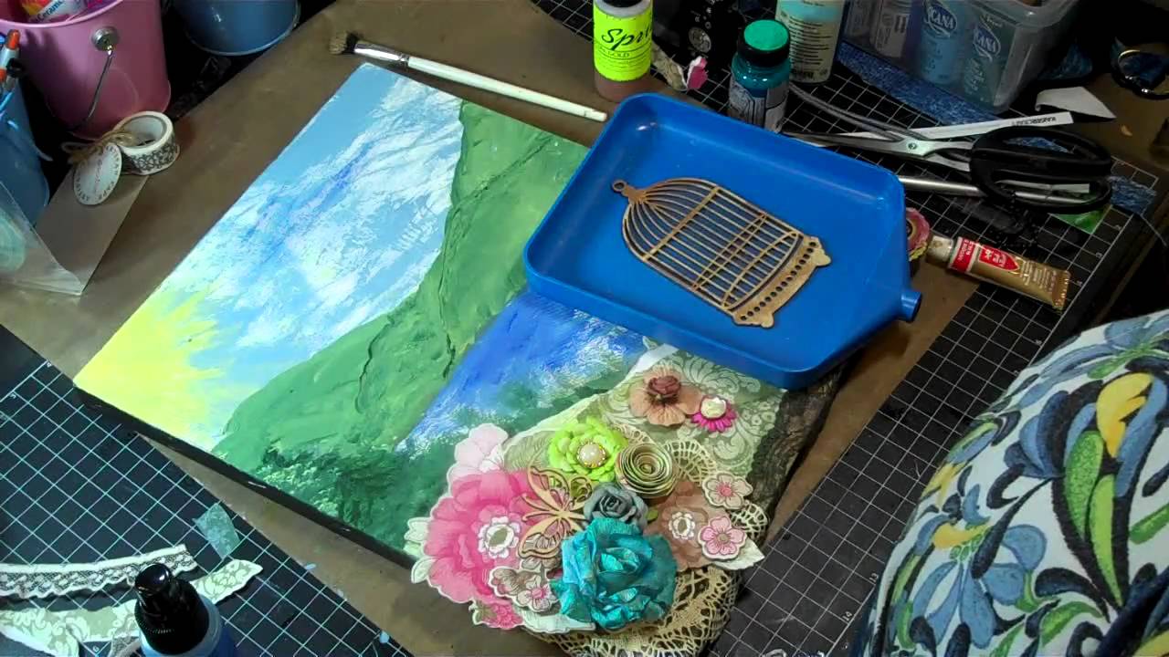 The Lost Birdcage/Rub'n Buff Tutorial - YouTube