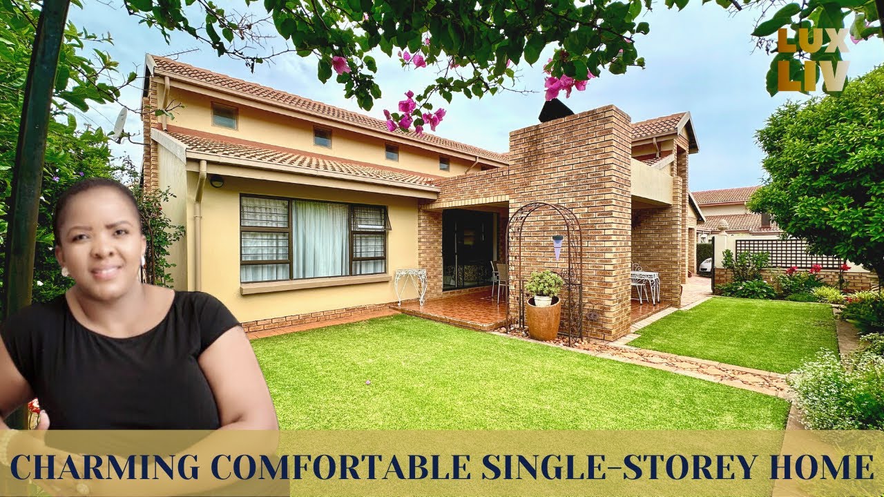 A Charming Comfortable Single Storey Home in Centurion Golf Estate ...