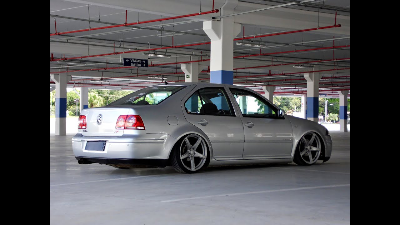BORA mk4.5 Suspensão a ar Rodas 18x8 - YouTube
