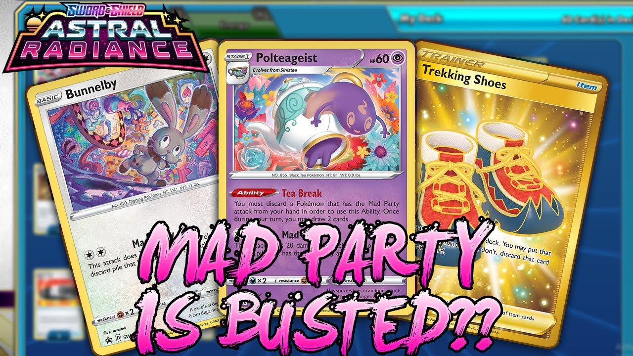 Pokemon TCGO - Turbo Mad Party is INSANE! - YouTube