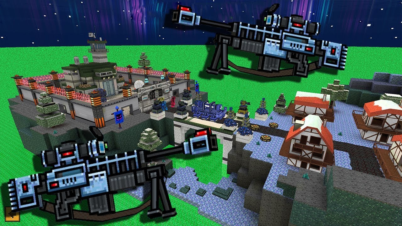 Pixel Gun 3D - JustSpawn Clan & Overseer - YouTube